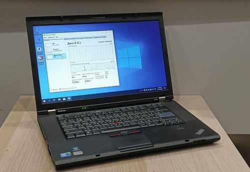 Ноутбук 15.6'' Lenovo T510i 4/120гб i3
