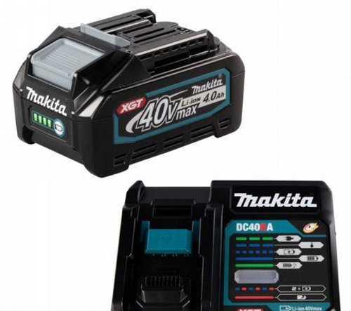 Набор Makita аккумулятор XGT 4.0 Ah + з/у DC40RA