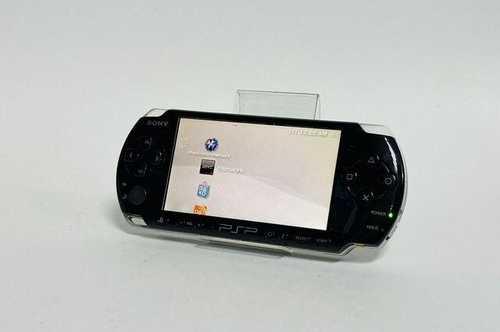Игровая приставка Sony PSP-3001 Slim (B, Б/У, Blac