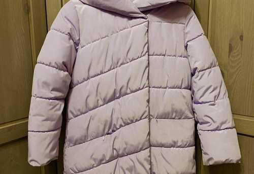 Куртка-пальто зимняя 134-140 Orby для девочки