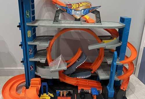 Hot wheels хот вилс акула трек ultimate Garage