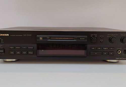 Pioneer MJ-D707 MiniDisc recorder + пульт