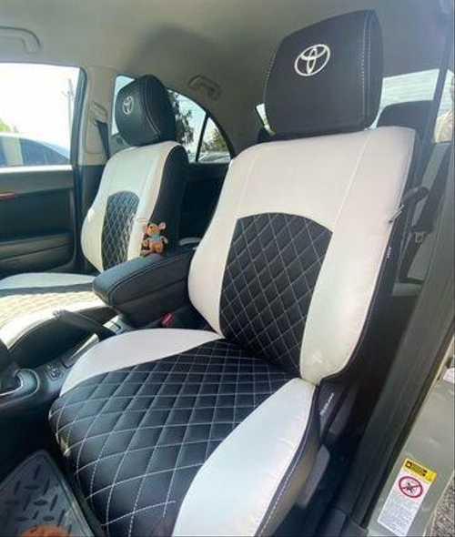Авточехлы на Тойота Авенсис с устанвокой