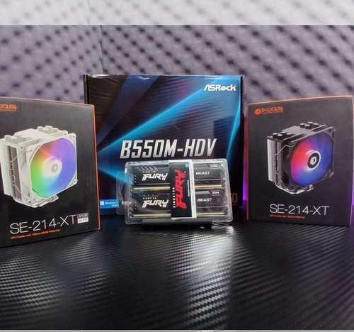 Ryzen 5 3600/b550/16GB/Охлаждение