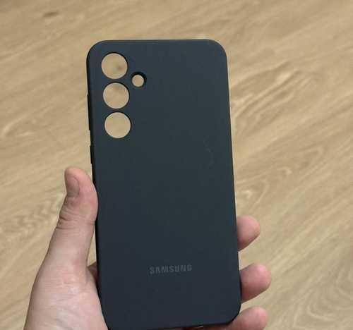 Чехол Samsung galaxy A55 Silicone Case Black