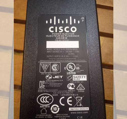 Инжектор Poe Cisco POE30U-560 в изобилии