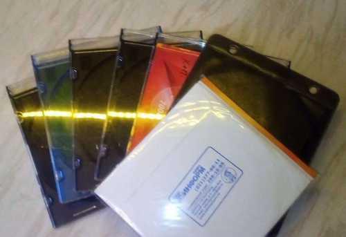 Короба и конверты для CD-дисков б/у
