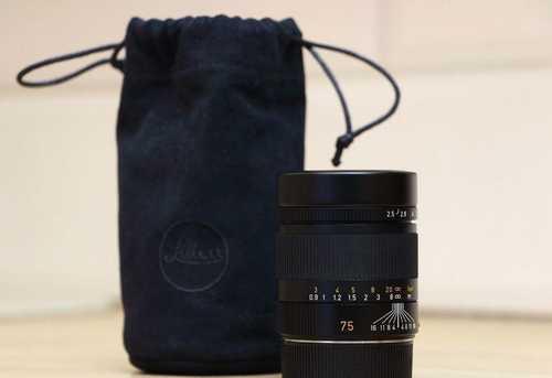 Leica Summarit-M 75 mm f/ 2.5 + фильтр