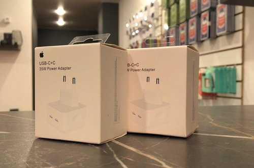 Apple USB-C+C 35w Power Adapter премиум