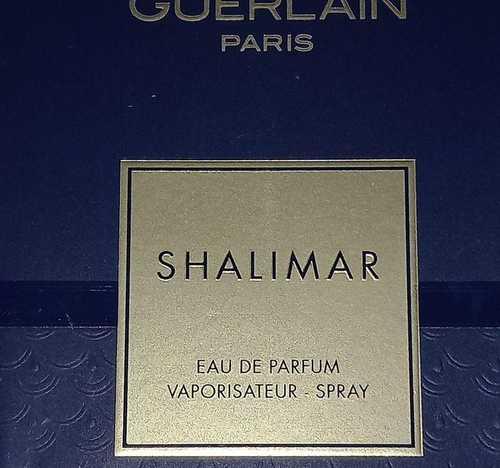 Shalimar Eau DE Parfum Guerlain