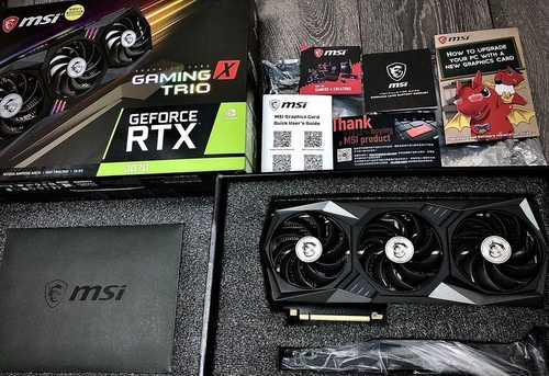 RTX 3070 8Gb MSI Gaming X Trio. Пломба