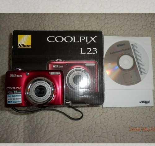 Цифровой фотоаппарат Nicon coolpix L23