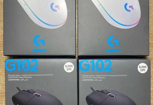 Игровая мышь Logitech g102 (Все цвета) New Ориг