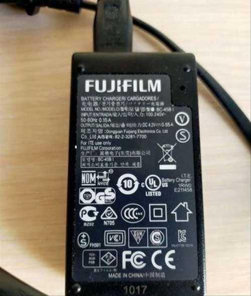 Зарядное устройство fujifilm BC-45 B