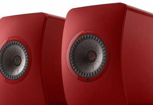 Полочная акустика KEF LS50 Wireless II Crimson Red