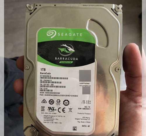 Жесткий диск hdd 1 тб