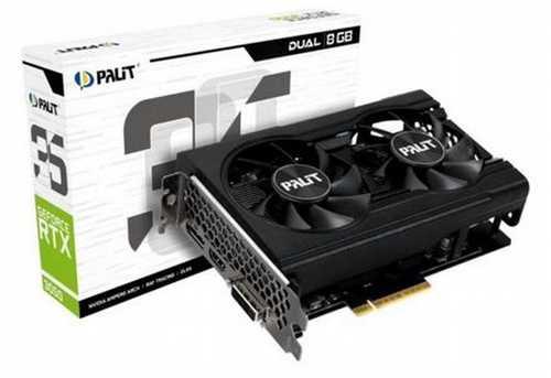 Видеокарта Palit nvidia GeForce RTX 3050 8гб
