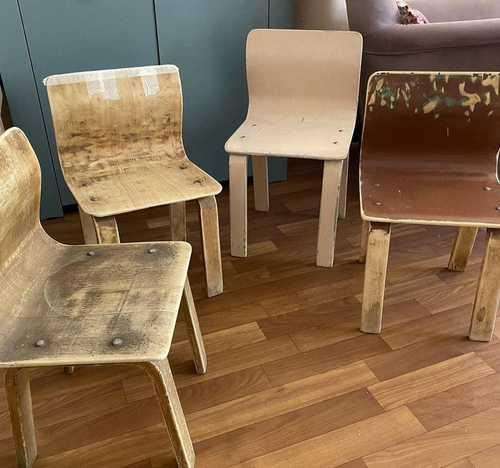 Детские стульчики 60-70 гг