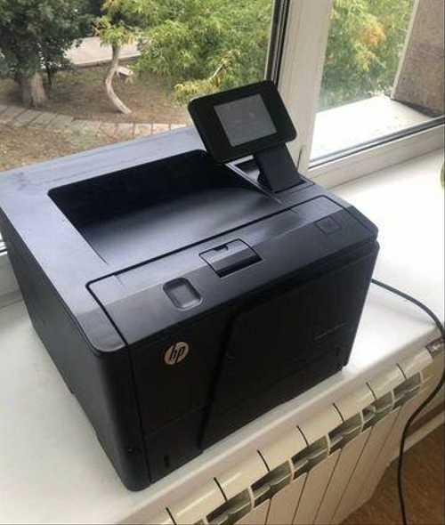 Лазерный принтер HP LaserJet M401dn black