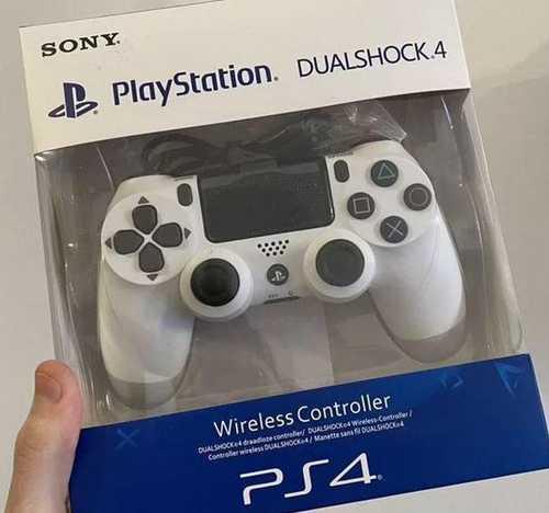 Джостик DualShock 4v2 Белый