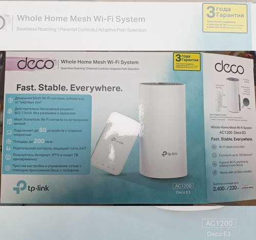 Mesh-комплект TP-Link Deco E3