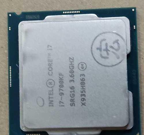 Процессор intel core i7 9700kf