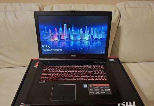 Игровой ноутбук MSI GE72 6QE Apache Pro