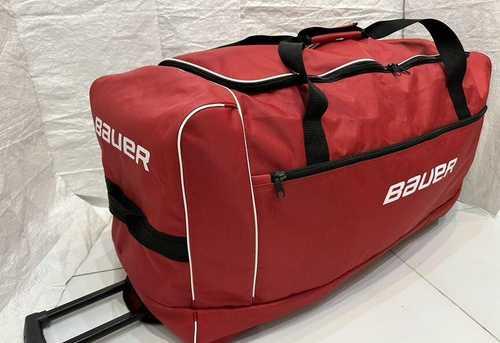 Вратарский баул bauer 40 сумка на 3х колесах