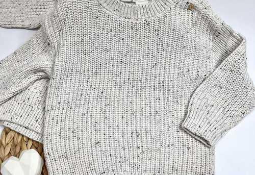 Вязаный свитер джемпер hm 86 на весну