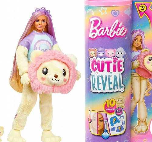 Barbie Cutie Reveal Lion