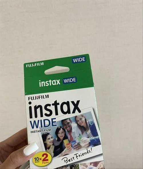 Катриджи instax wide