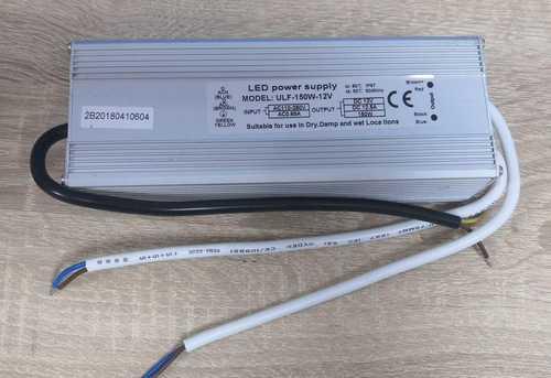 Блок питания для рекламной вывески ulf-150w-12v