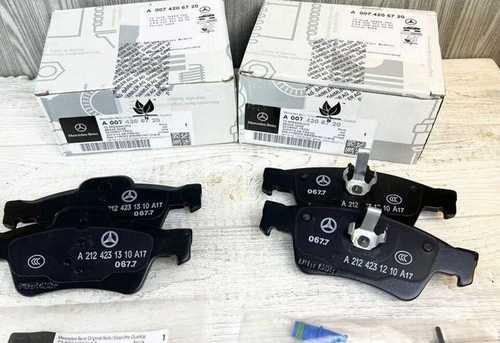 Тормозные накладки задние MB W211 - W221