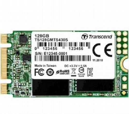 SSD накопитель Transcend mts430s, M.2 2242 (42 мм)