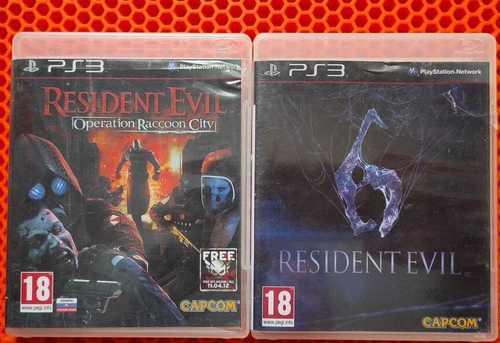 Resident Evil 6 и Racoon City для PS3