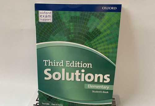Solutions Elementary 4е издание
