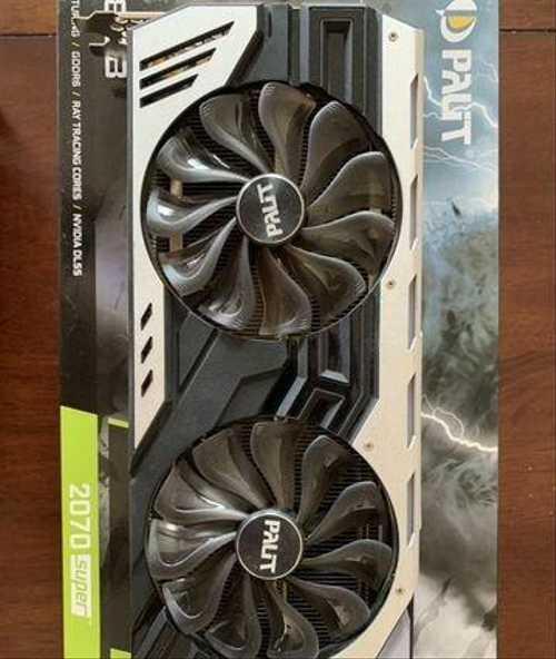 Вилеокарта Palit rtx 2070 super нерабочая