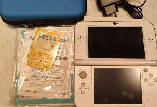 New Nintendo 3ds xl прошитая японка розовая