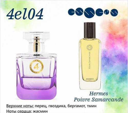 Духи Essens в стилистике Hermes Poivre Samarcande