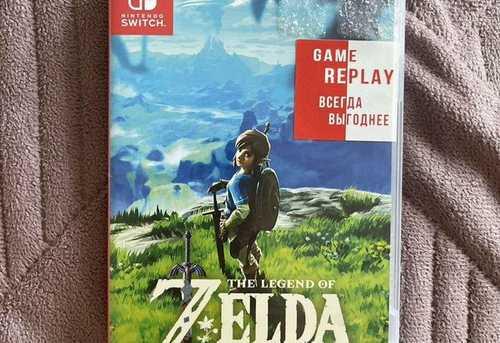 Игра Zelda Breath of the wild на Nintendo