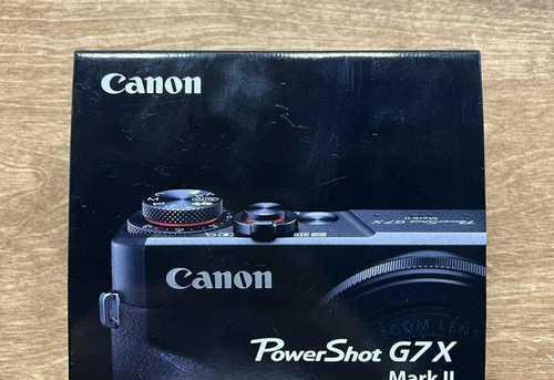 Фотоаппарат canon g7x mark ii