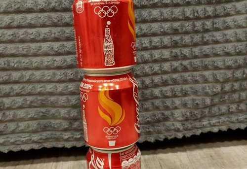 Банки coca cola коллекционные олимпиада сочи 2014