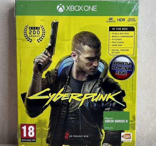 Cyberpunk 2077 xbox one Новый диск