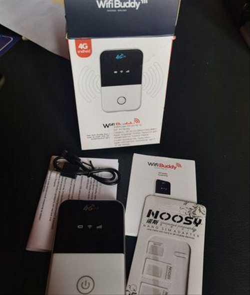 Wifi роутер в авто и переносной WiFiBuddy 4G LTE