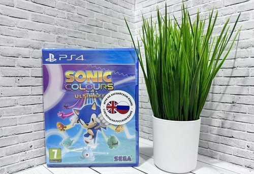 Sonic Colours Ultimate (Новый диск) PS4