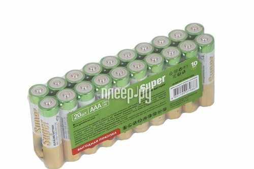 AAA - GP Super Alkaline 24A-2crvs20 20 штук