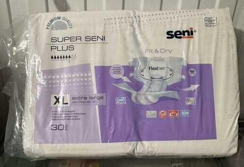 Памперсы для взрослых super seni 4 xl