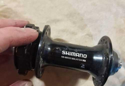 Втулки комплект перед/зад Shimano XT 8000