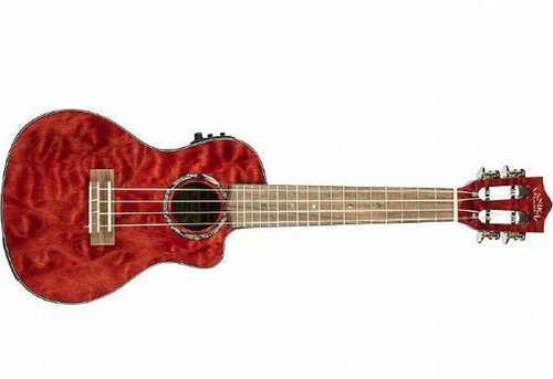 Укулеле Lanikai QM-rdcec Quilted Maple Red Stain