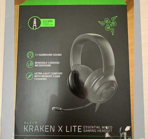 Наушники razer kraken x lite